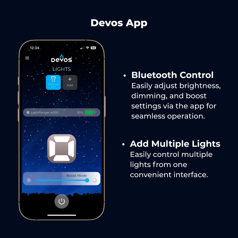 LightRanger 4000 | 10 ft Portable Work Light | Lights 7,800 sq ft