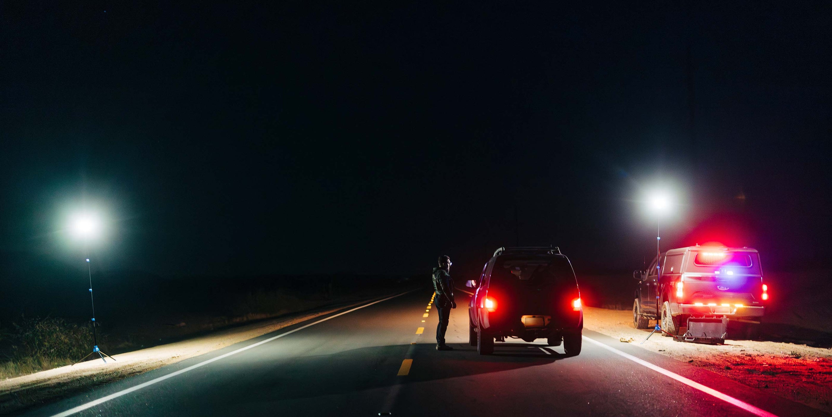 LightRanger Telescoping Job Site Light | Rechargeable Work Lights