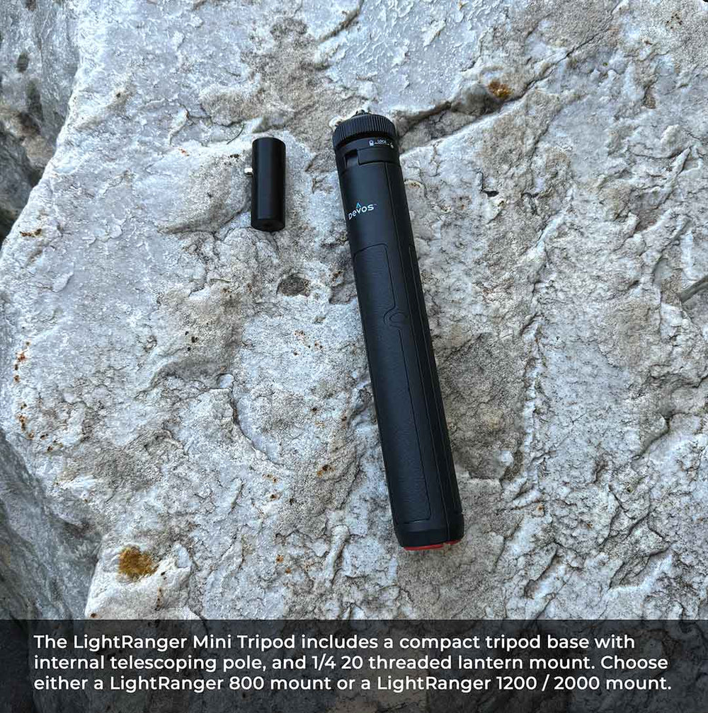 Mini Tripod with Quarter 20 Mount | Compact Tripod for LightRanger 800 ...