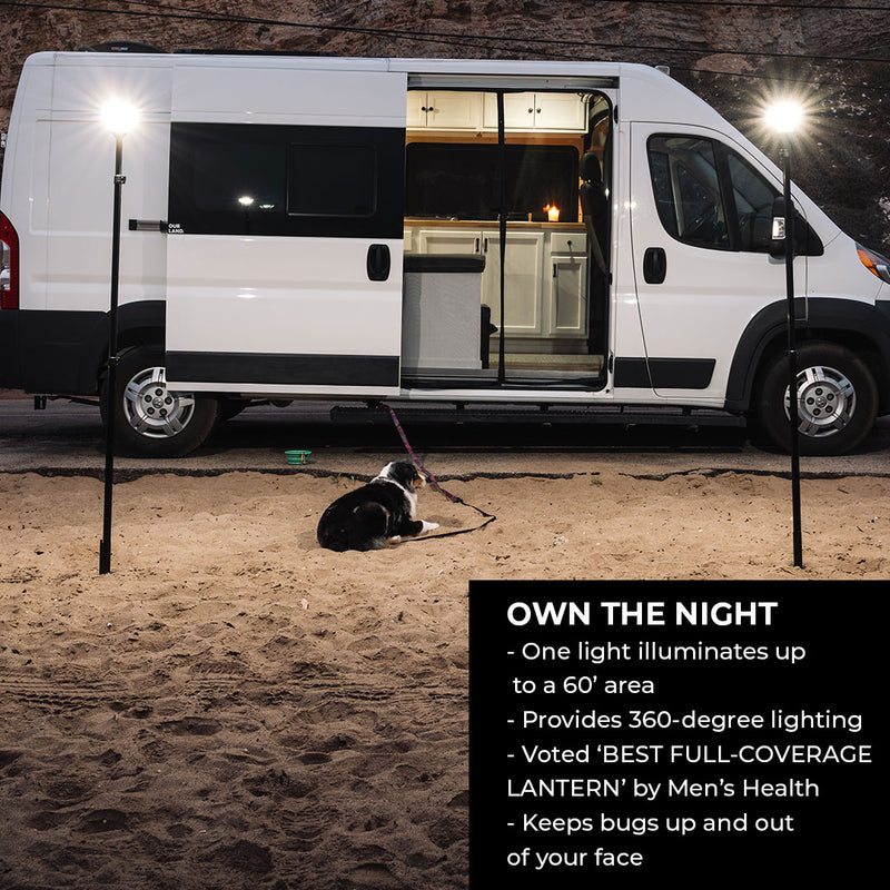 Telescoping Camp Light - Devos Outdoor