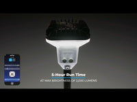 LightRanger 2000 Bluetooth Enabled Telescoping Camp and Area Light